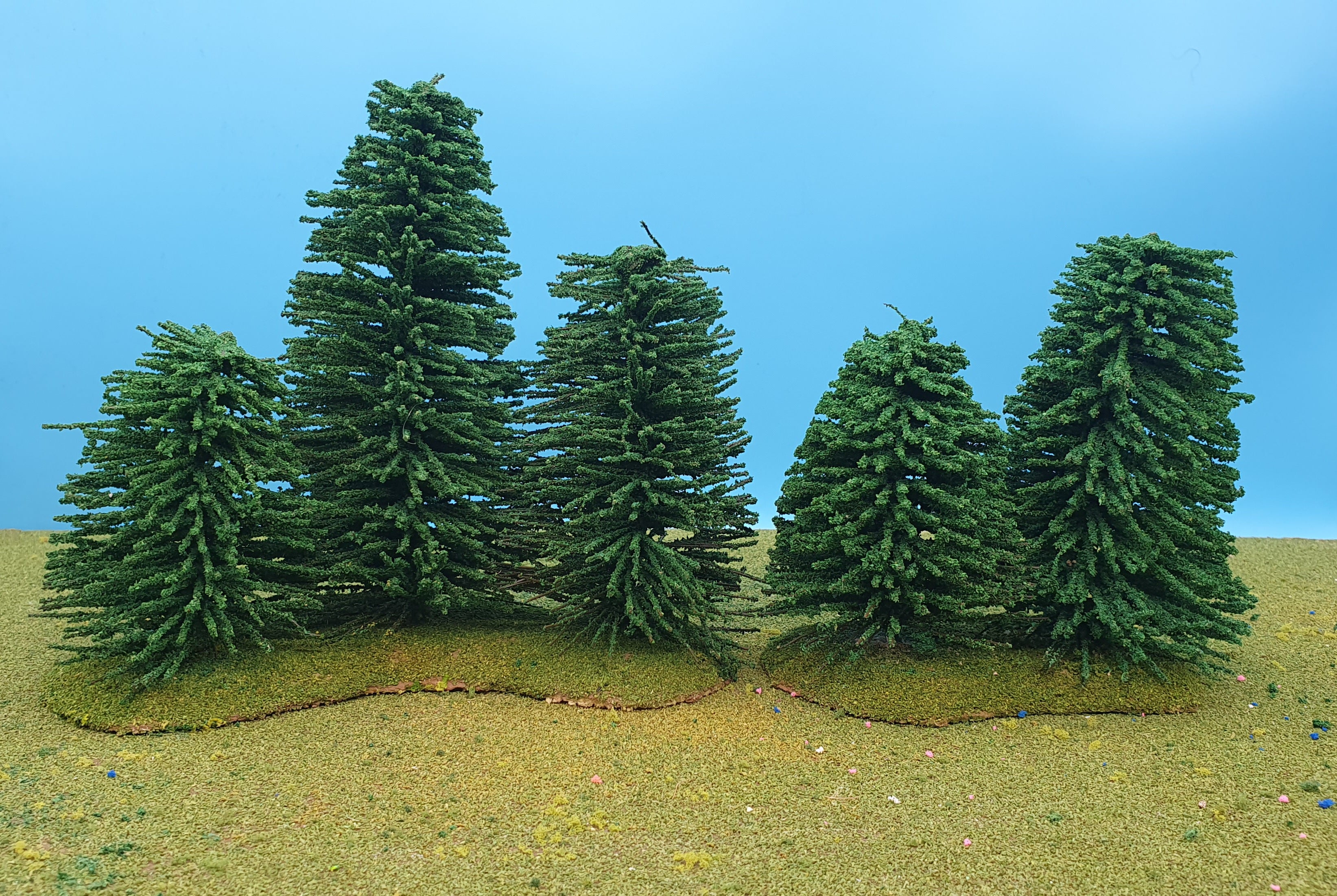28mm Pine Trees – Blazing Tree Terrain